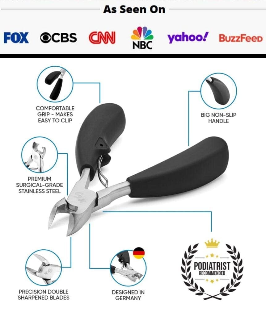 Podiatrist Recommended Toenail Clippers – Swissklip