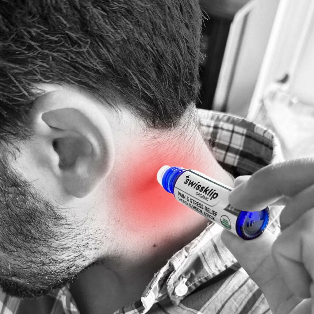 Roll-On Pain Relief - Head and Neck Stick - Swissklip