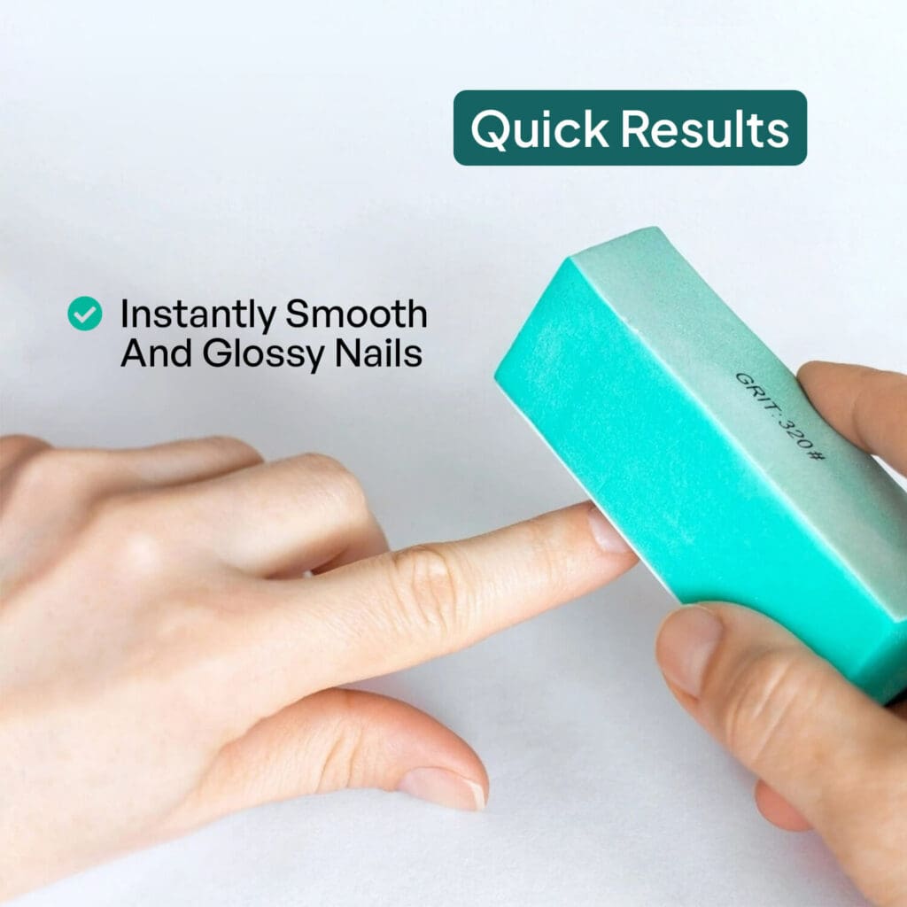 3-in-1 Professional Nail Buffer Block