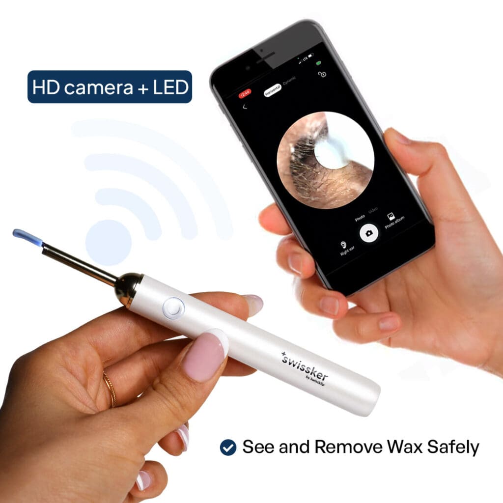 Electric ear wax removal device