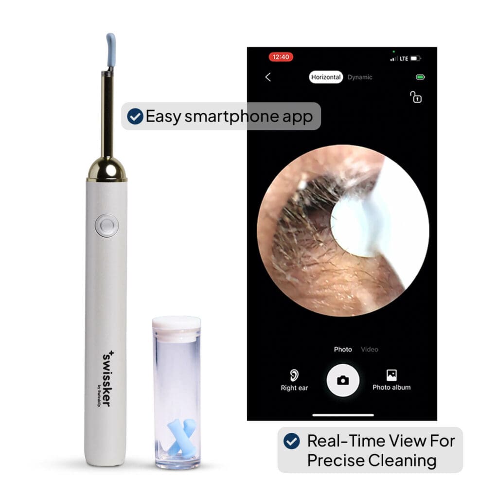 Electric ear wax removal device