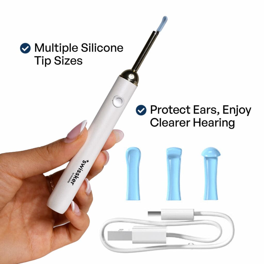 Electric ear wax removal device