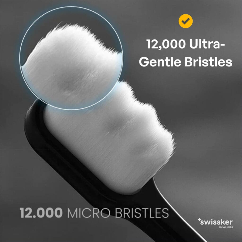 Extra Soft Nano Toothbrush for Sensitive Teeth & Gum Care